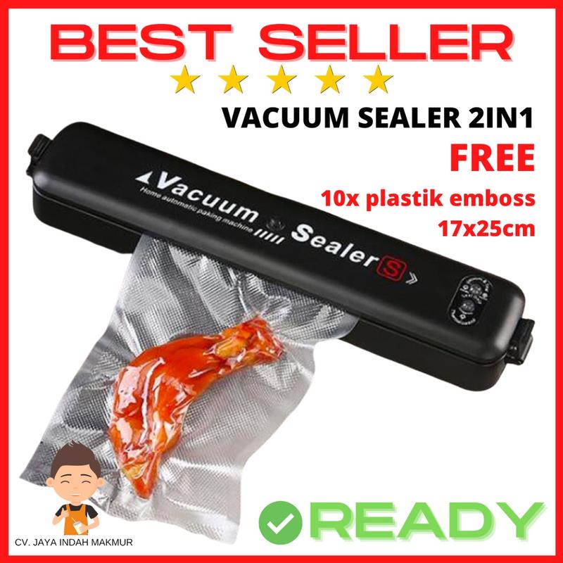 Vacum Sealer Machine 2in1 | Mesin Vacuum Makanan Sous Vide Food - Shop ...