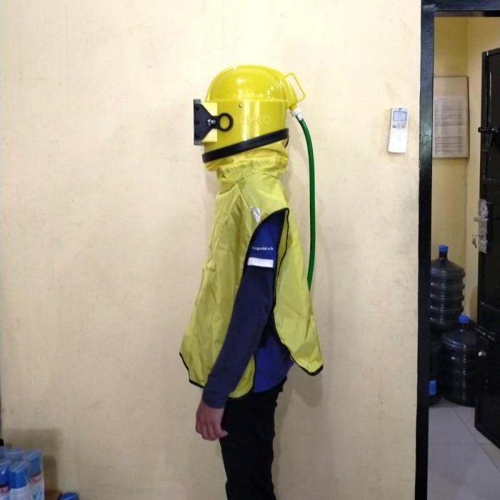Jual Clemco Apollo 100 Blasting Helmet Helm Sandblasting Safety Helmet ...