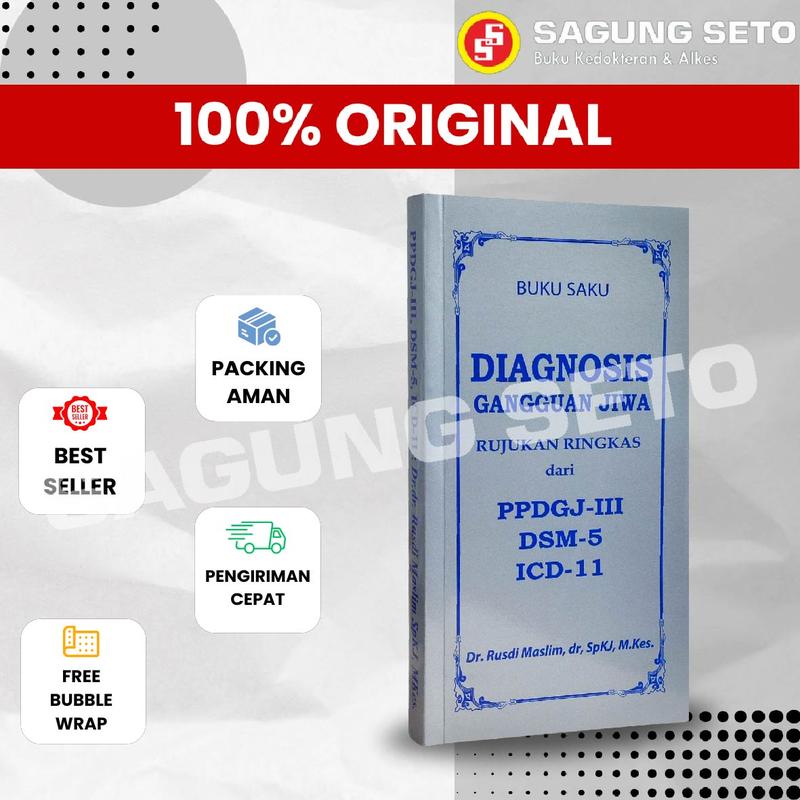 BUKU SAKU DIAGNOSIS GANGGUAN JIWA PPDGJ-III DSM-5 - Shop | Tokopedia