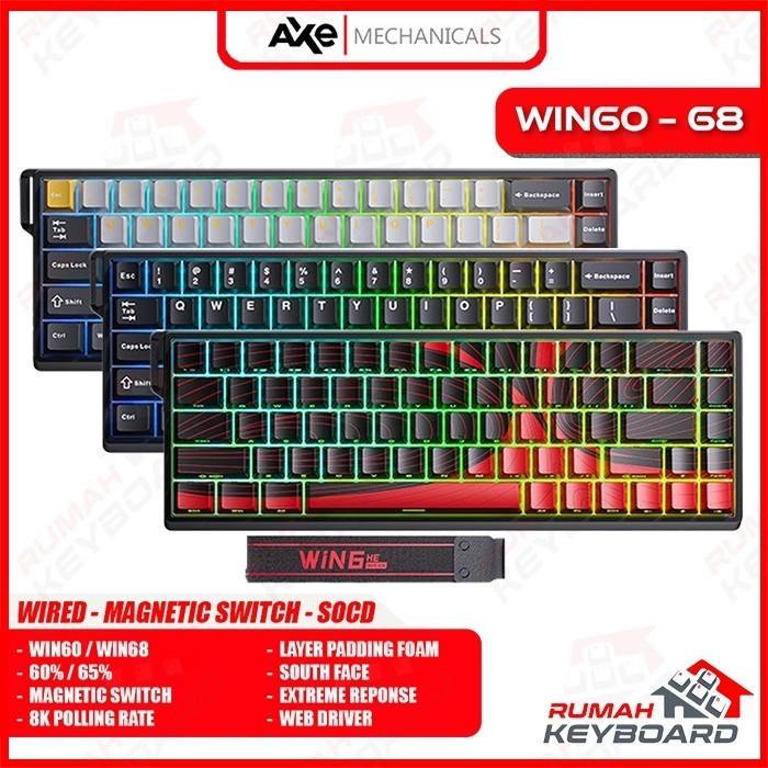 Promo AULA - WIN68 HE 65% - SOCD - Wired - Magnetic Switch - Rapid ...