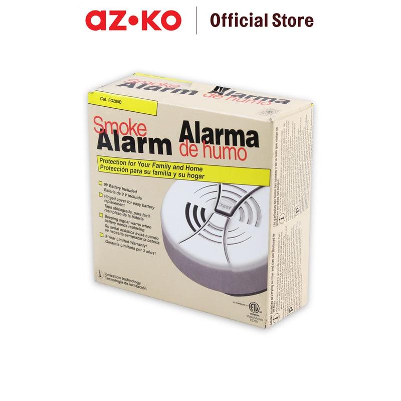 AZKO Kidde Detektor Asap Smoke Detector Alat Pendeteksi Asap - Shop ...