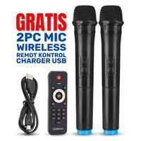 Jual Speaker Bluetooth Karaoke Wireless 8.5 Inch FLECO F-8808 LED Super ...