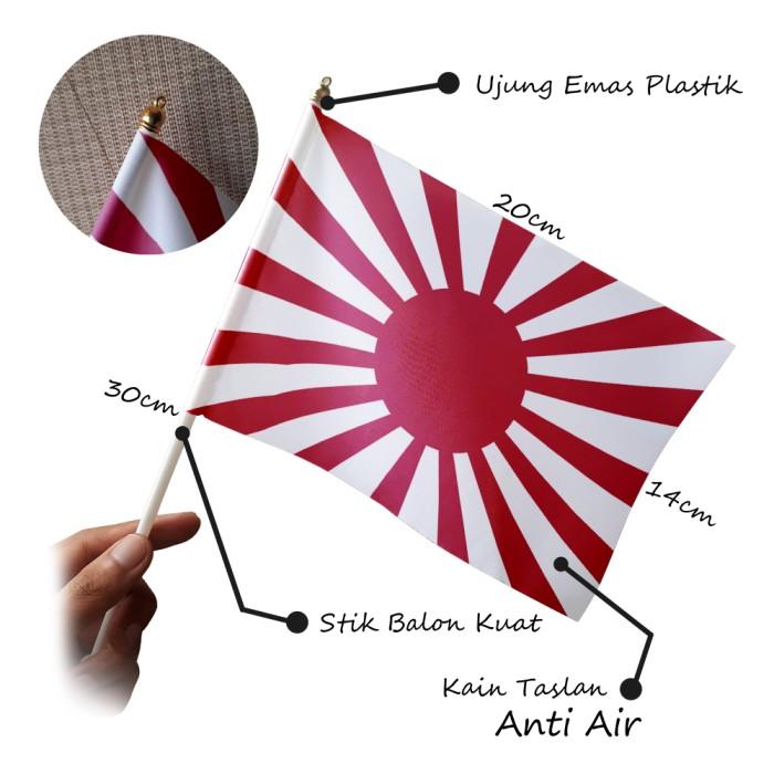 Promo Nazhifa Printing - Bendera Tangan Negara Jepang WW2 Bendera ...