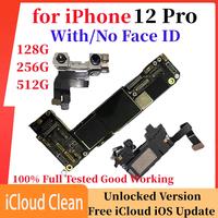 Jual HKB Unlocked Motherboard for iPhone 12 Pro Max Mainboard with Face ...