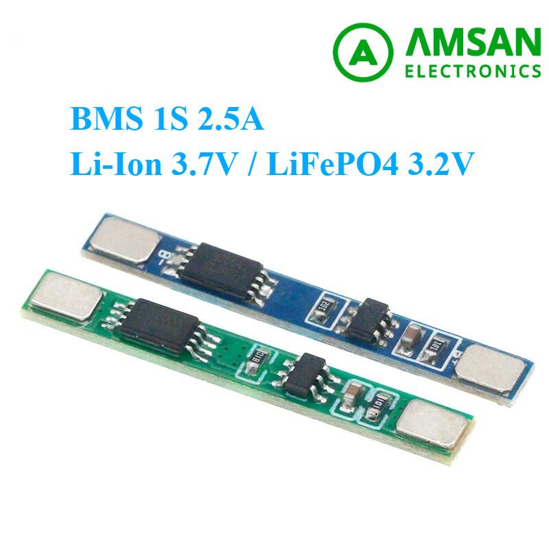 BMS 1S 2.5A 3.2V 3.7V LiFePO4 Lithium Li-ion BMS PCM Battery - Shop ...