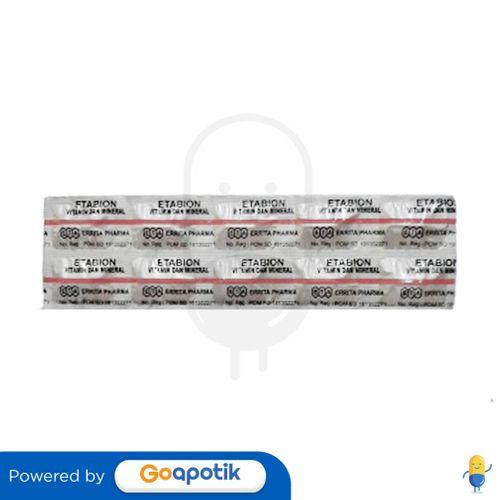 ETABION STRIP ISI 10 TABLET - Shop | Tokopedia