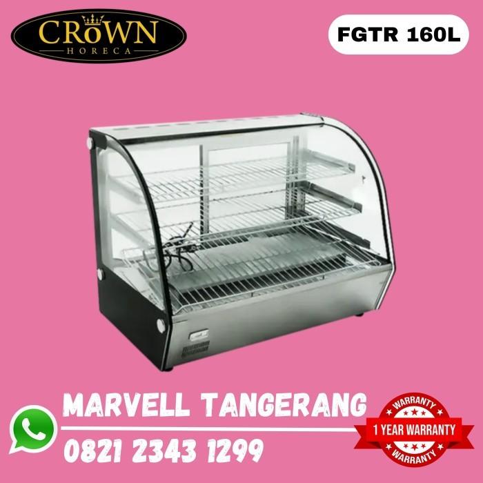 Jual Table Top Cake Showcase CROWN FGTR 160L / Etalase Display Pemajang ...
