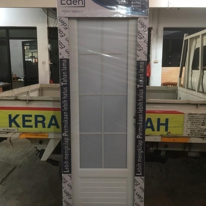 Jual PINTU UPVC EDEN A060 KAMAR MANDI KACA BERKUALITAS PREMIUM PUTIH ...