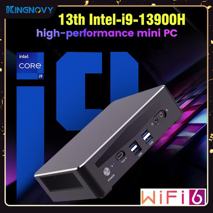Jual Gaming Mini PC 13th Gen Intel i9 13900H i7 13700H 2*DDR5 2*PCIE4.0 ...