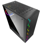 Jual Wholesale RTX 3080 Case Aluminum PC Case ABS Panel with Fan Power ...