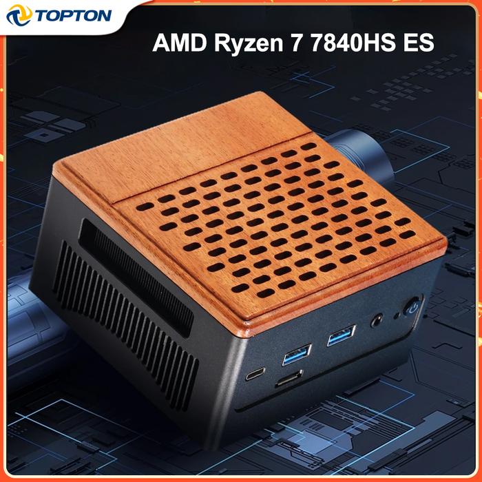 Jual AMD Ryzen 7 7840HS ES Mini PC Oculink 3*NVMe 32GB DDR5 6400MHz ...
