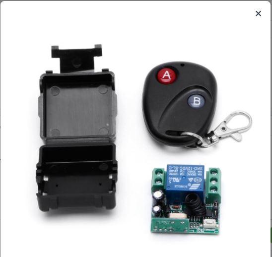 Remote Control DC12V 10A 433 MHz 1channel - Shop | Tokopedia