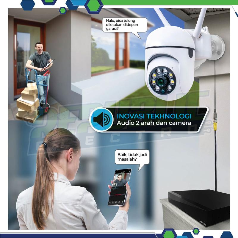 CCTV Smart Y33 Wide Camera Night Vision IP Camera PTZ V360 Pro dengan ...