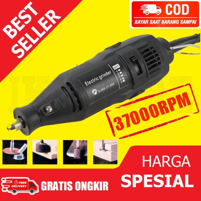 Mini Gerinda Elektrik 37000RPM Alat Bor Drill Grinder Gerindra - Shop ...