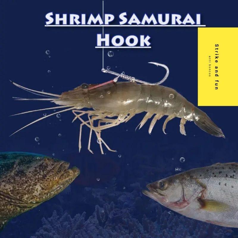 samurai hook kail udang hidup isi 5 - Shop | Tokopedia