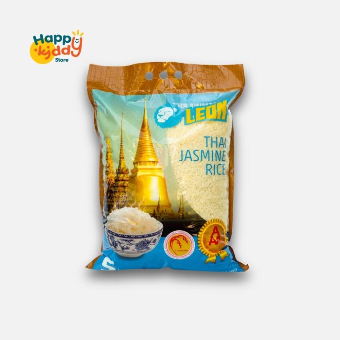 Beras Jasmine Long Grain Premium LEON Pulen dan Wangi ORI Thailand ...