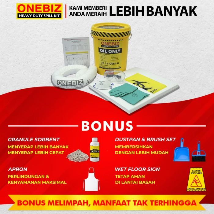 Promo ONEBIZ SPILL KIT OB 14-OSK15L Oil Spill Kit 15 Liter Penyerap ...