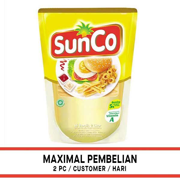 SUNCO COOKING OIL REFILL 2 LITER - Shop | Tokopedia