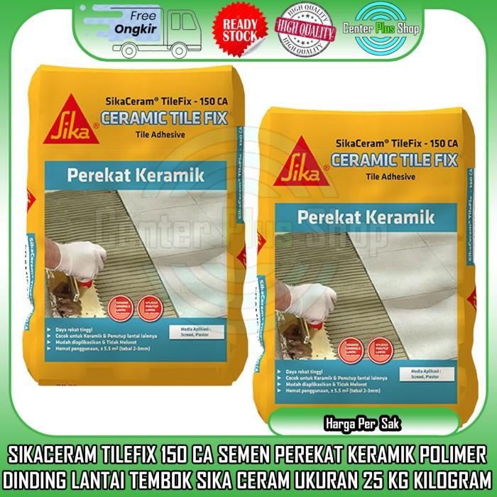 Jual Sikaceram 150ca Mortar Lem 25kg Tile Fix Tilefix Perekat Sika ...