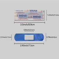 Jual Plester Plaster Band-Aid Blue Metal Luka Medis Tahan Anti Air ...