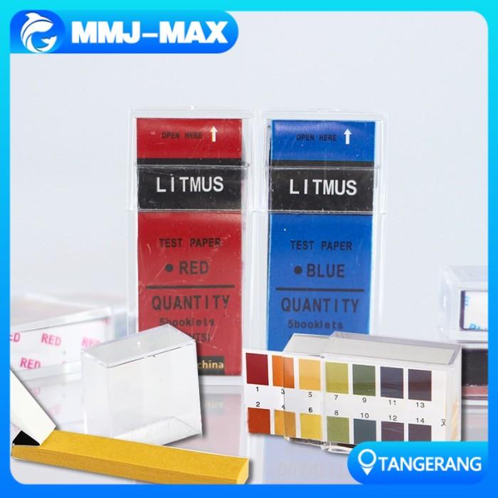 Jual 100 lembar Biru Merah Litmus Paper Kertas Lakmus - Merah(100PCS ...