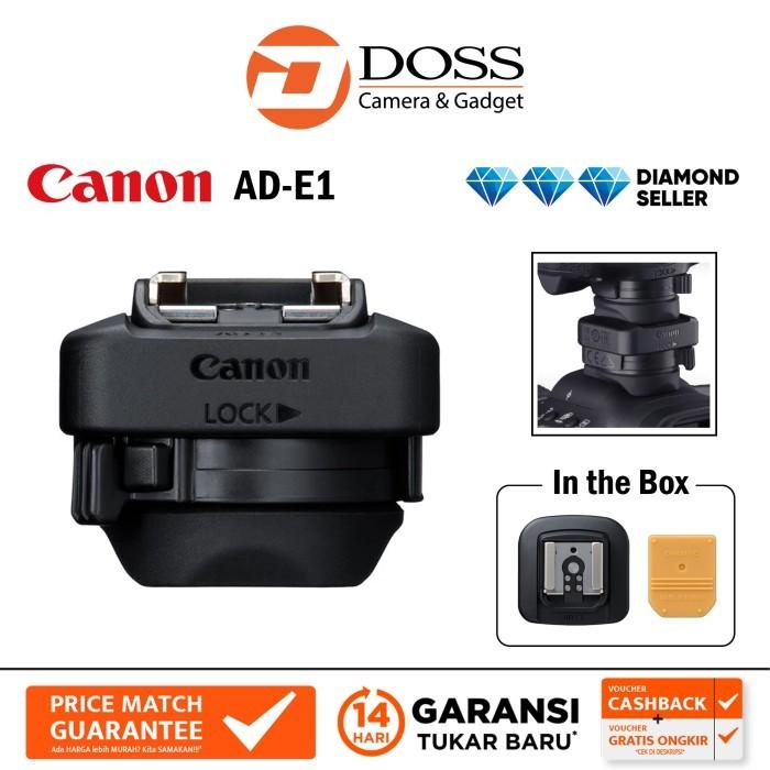 Jual JAMIN MURAH !!! Canon AD-E1 Multi-function Shoe Adapter ADE1 Adapter Flash - Kota Depok ...