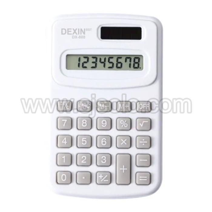 Kalkulator Dexin DX-888 Mini Saku Pocket Calculator Kecil Warna Pastel ...