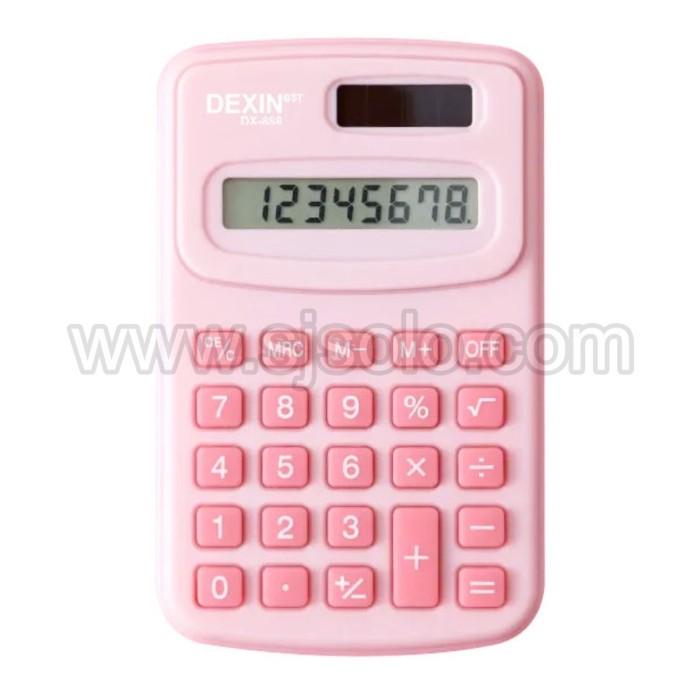Kalkulator Dexin DX-888 Mini Saku Pocket Calculator Kecil Warna Pastel ...