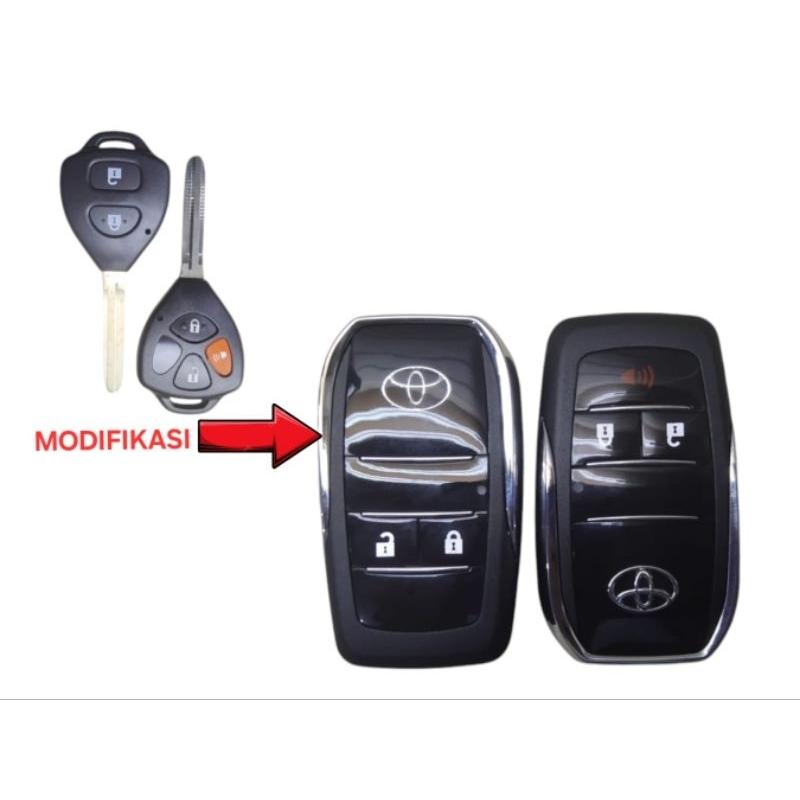 TERSEDIA Casing flipkey model lipat toyota dua dan tiga tombol innova ...