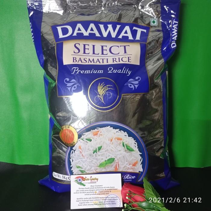 TERBARU DAAWAT SELECT BASMATI RICE 5KG - Shop | Tokopedia
