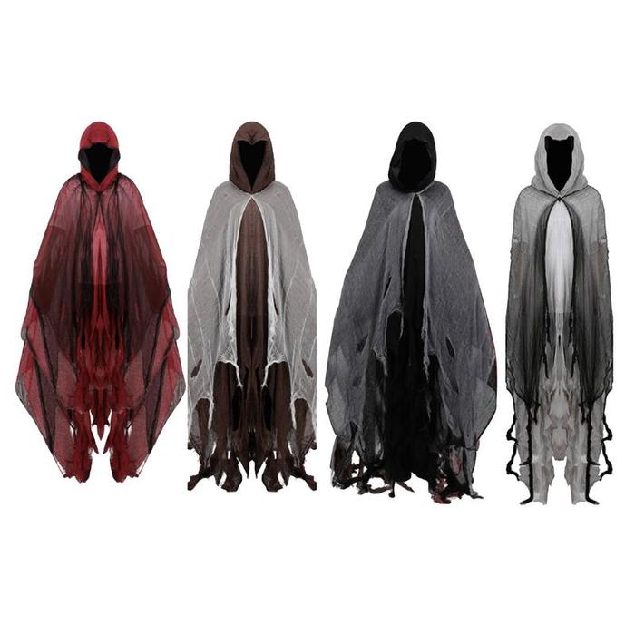 Jual Halloween Ghost Dementors Cosplay Costume Gothic Horror Zombie ...