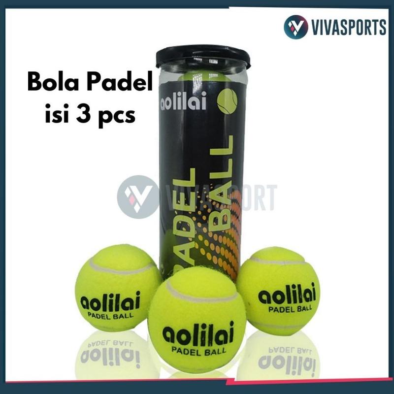 Bola Padel Ball AOLILAI isi 3 (3pcs) Padelball Padle Bola Padel - Shop ...