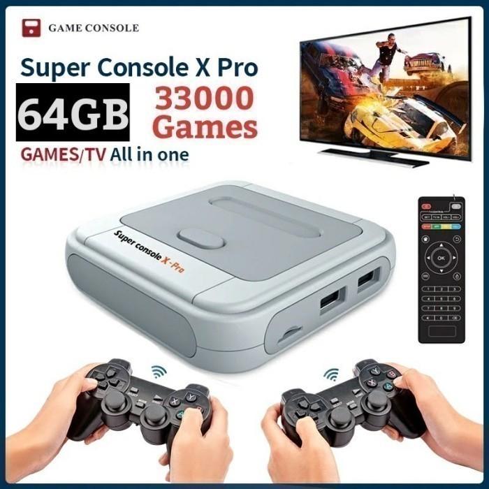 Super Console X-PRO 64GB - Retro Game Console Built-in 30000 Games ...