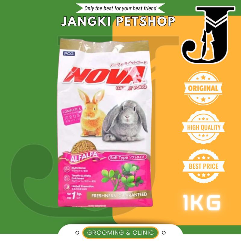 NOVA RABBIT FOOD ALFALFA 1kg - Shop | Tokopedia