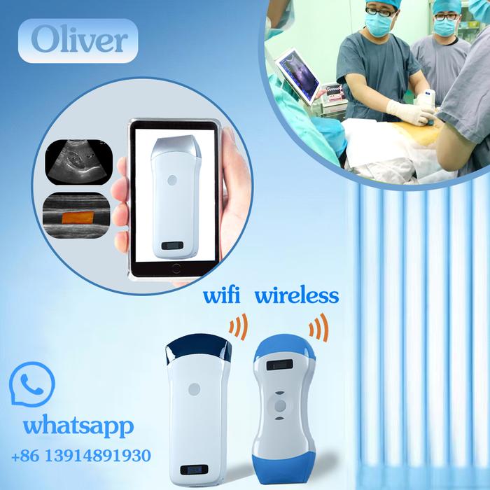 Jual Wireless Ultrasound Probe scanner portable machine WIFI ultrasound ...