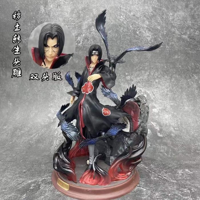 Jual NEW Shippuden Anime Figure Akatsuki GK Uchiha Itachi Tsukuyomi ...