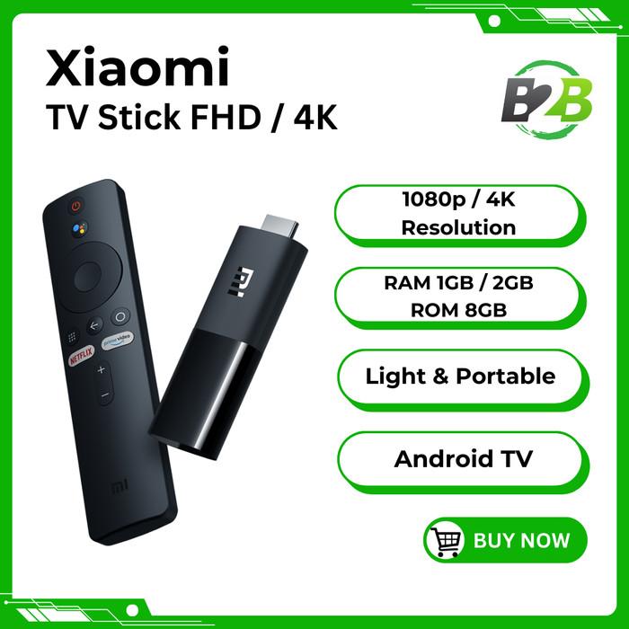 Jual TERMURAH Xiaomi Mi TV Stick 4K / FHD 1080p Smart Android TV Dolby ...
