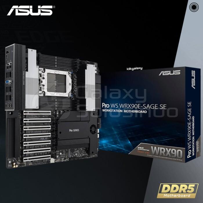 Promo ASUS PRO WS WRX90E-SAGE SE sTR5-SP6 - AMD WRX90 DDR5 Motherboard ...