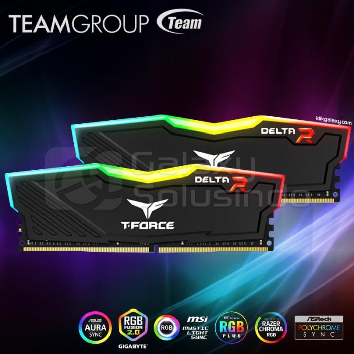 TEAM T-Force Delta RGB (2x16) 32GB DDR4 kit 3200MHz - Black - Shop ...