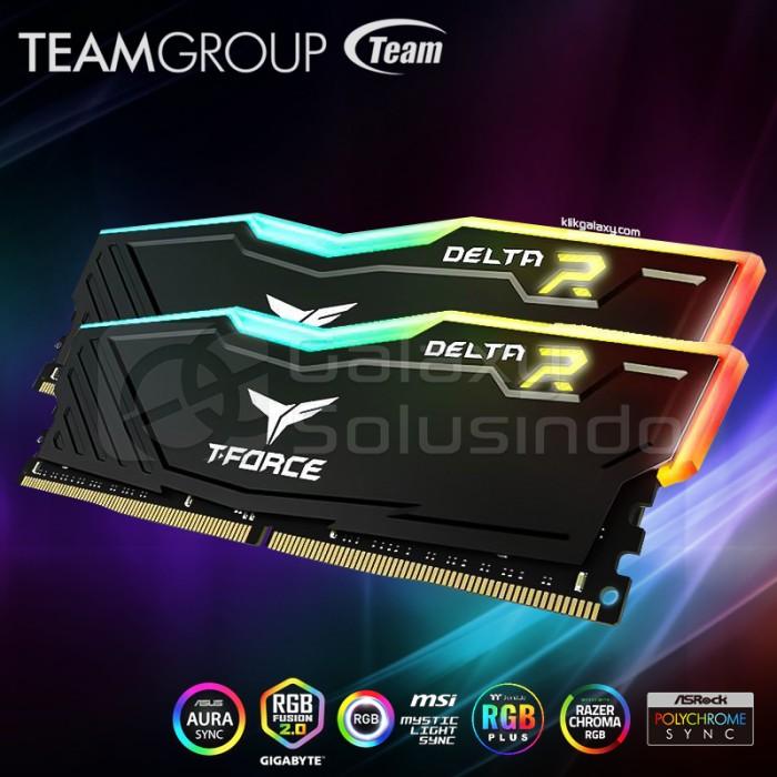 TEAM T-Force Delta RGB (2x16) 32GB DDR4 kit 3200MHz - Black - Shop ...