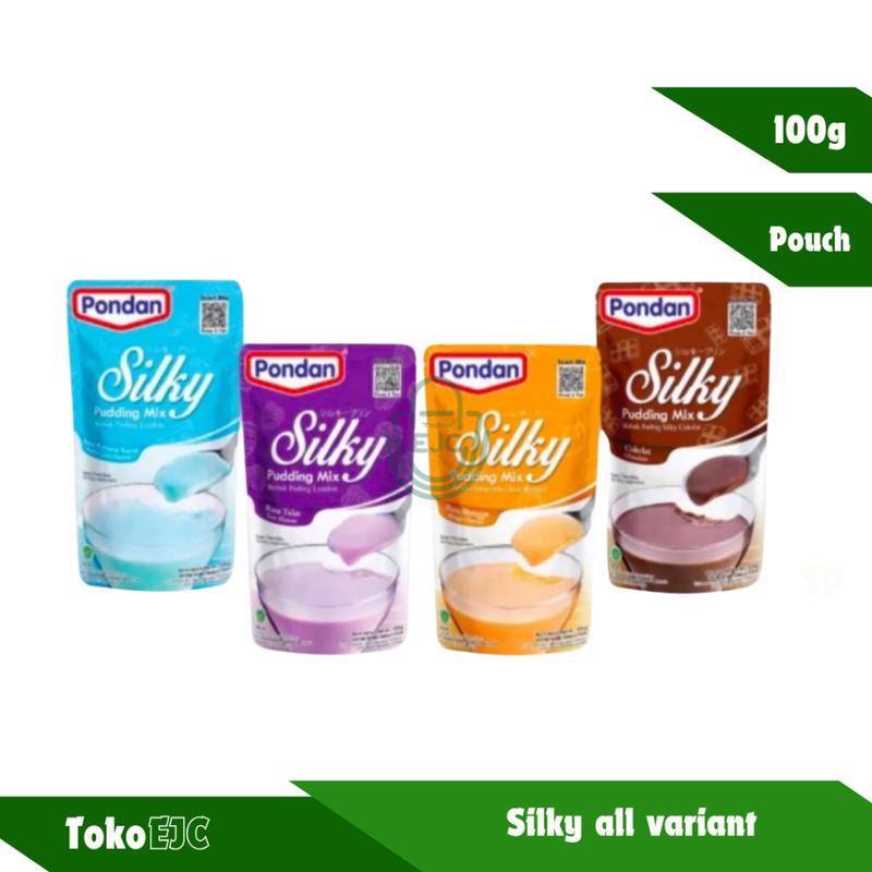 Pondan silky pudding bubuk instan all variant 100gr - Shop | Tokopedia