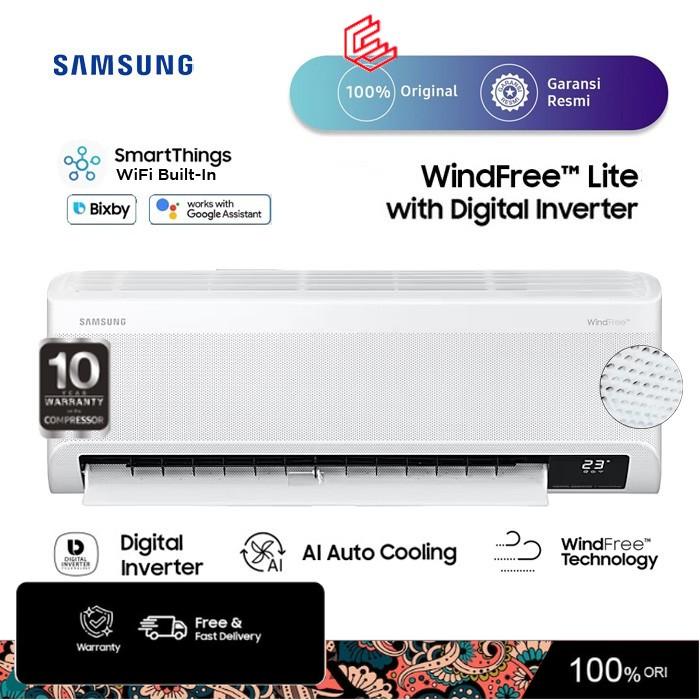 Jual Samsung AC Split WindFree Lite AR9500T 1 PK - AR10CYFAAWKNSE ...