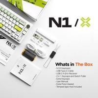 Jual Noir N1X / N1-X Wireless Mechanical Gaming Keyboard Via Compatible ...