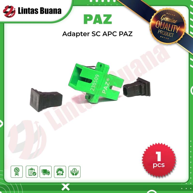 Adapter SC APC WARNA HIJAU | BAREL SC APC WARNA HIJAU Merk PAZ - Shop ...