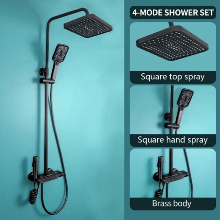 Jual Shower Mandi Hand Spray Gun Hidden Faucet Hot and Cold - BK4 ...