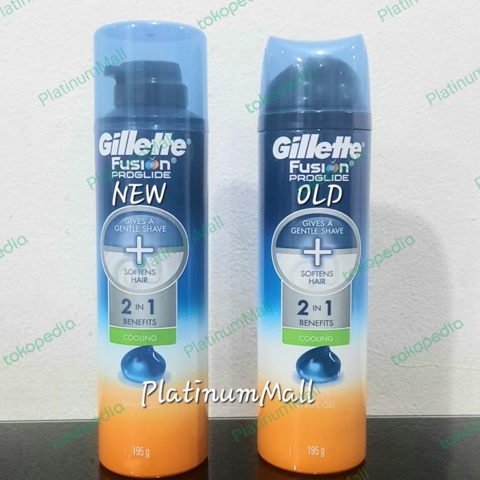 Jual Gillette Gel Shave Cool Fusion Proglide 195Gr - Kota Depok - Gerai ...