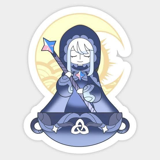 Jual PROMO THE BLESSING OF THE WELKIN MOON STICKER CHARA FREE NEW - 300 ...