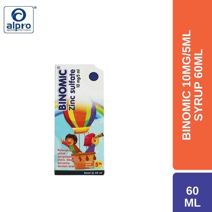 Jual Binomic 10Mg/5Ml Syrup 60Ml - Jakarta Barat - APOTEK ALPRO ...