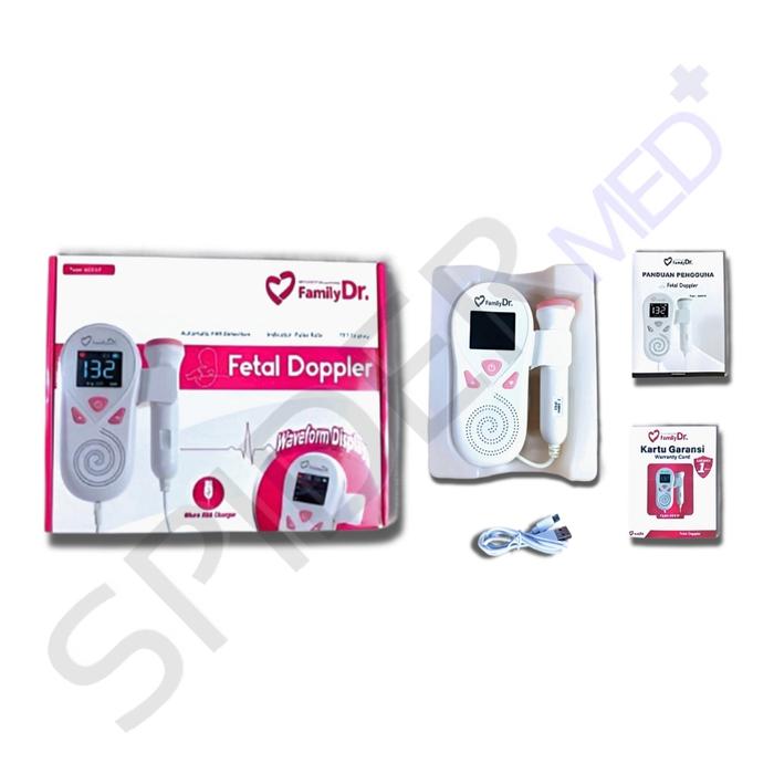Jual Family Dr Fetal Doppler AD51F Alat Pengukur Detak Jantung Janin ...