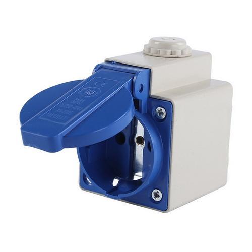 Jual Fort Stop Kontak Industrial 2 PIN 16A / Socket Outbow Genset Panel ...